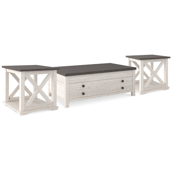 Signature Design by Ashley Dorrinson 3-Piece Occasional Table Package ...