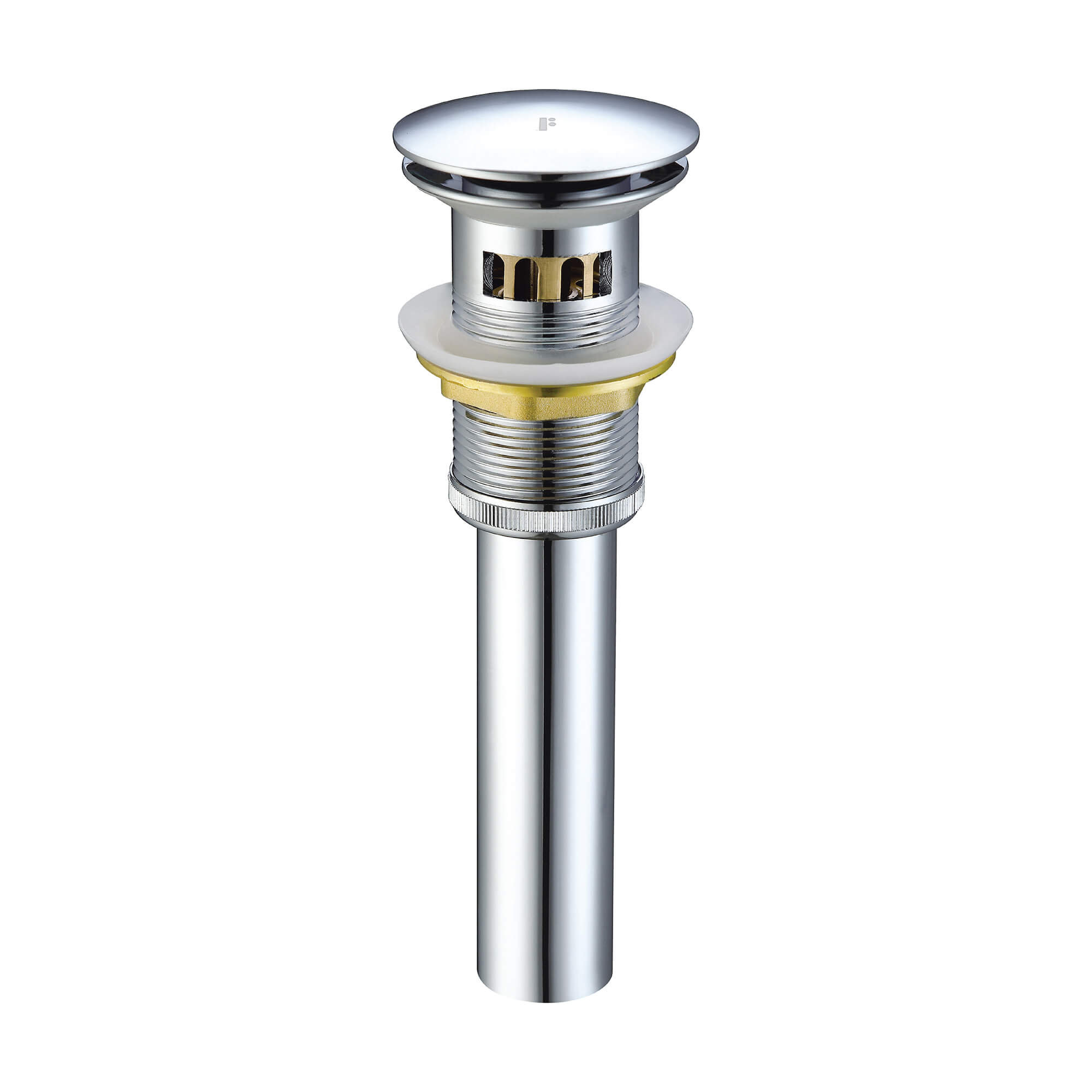 Fine Fixtures Pop Up Bathroom Sink Drain with Overflow | Wayfair