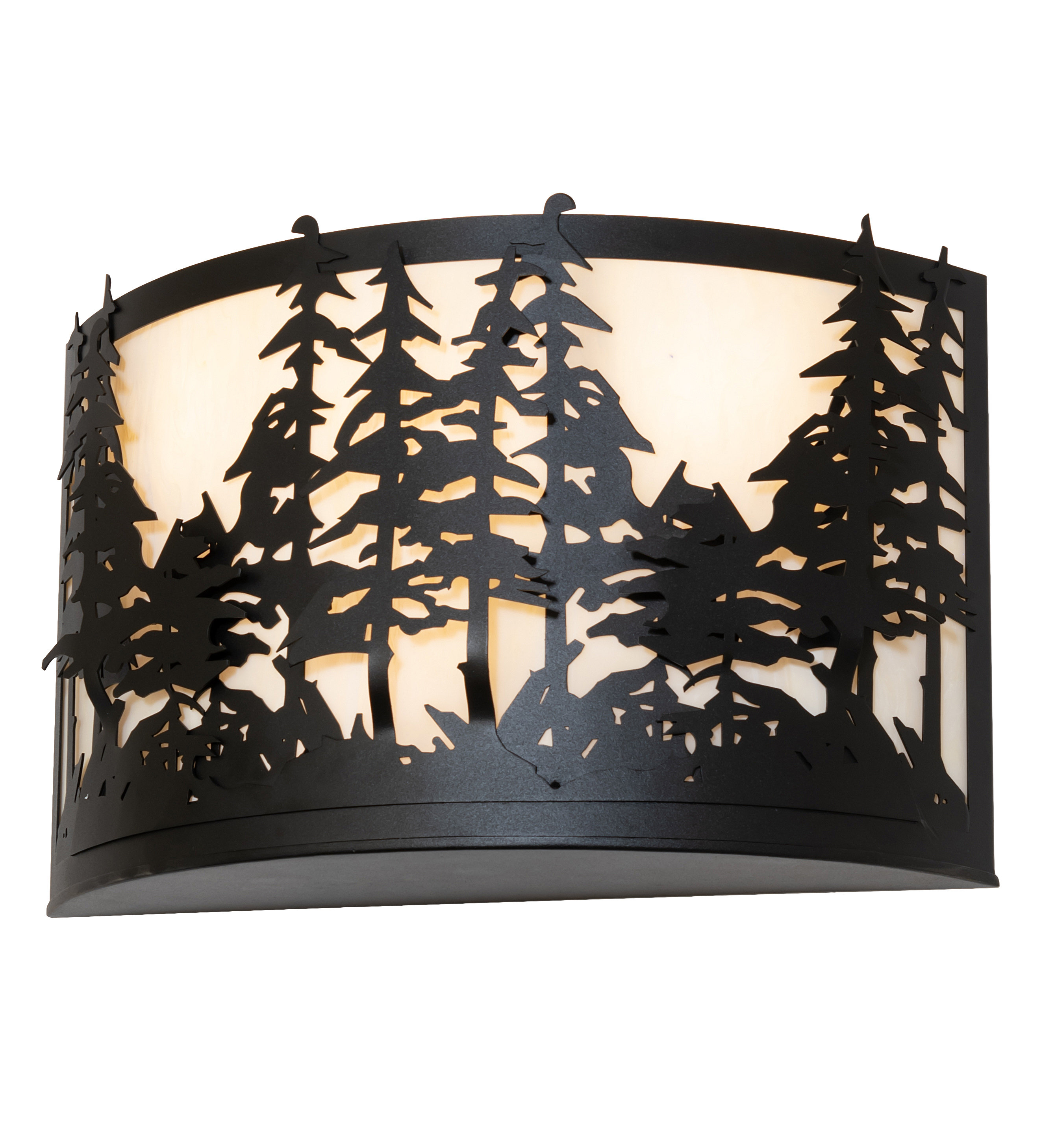 Meyda Lighting Nature Inspired Steel Half Moon | Wayfair