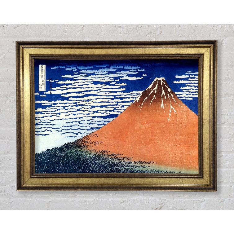 Bright Star Hokusai Mount Fuji - Single Picture Frame Art Prints ...