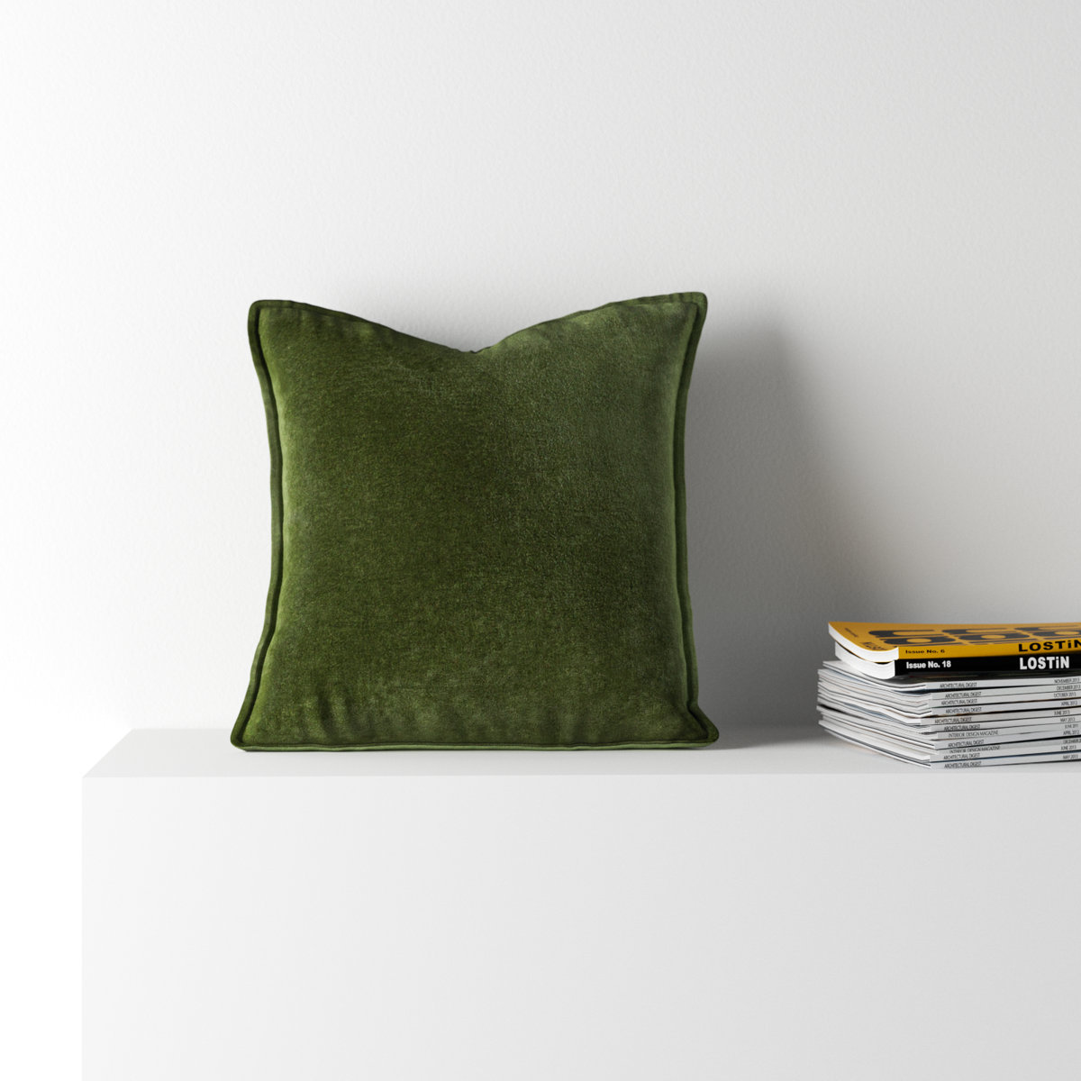 RE/FINE™ Edgar Square 100% Cotton Pillow & Reviews | AllModern