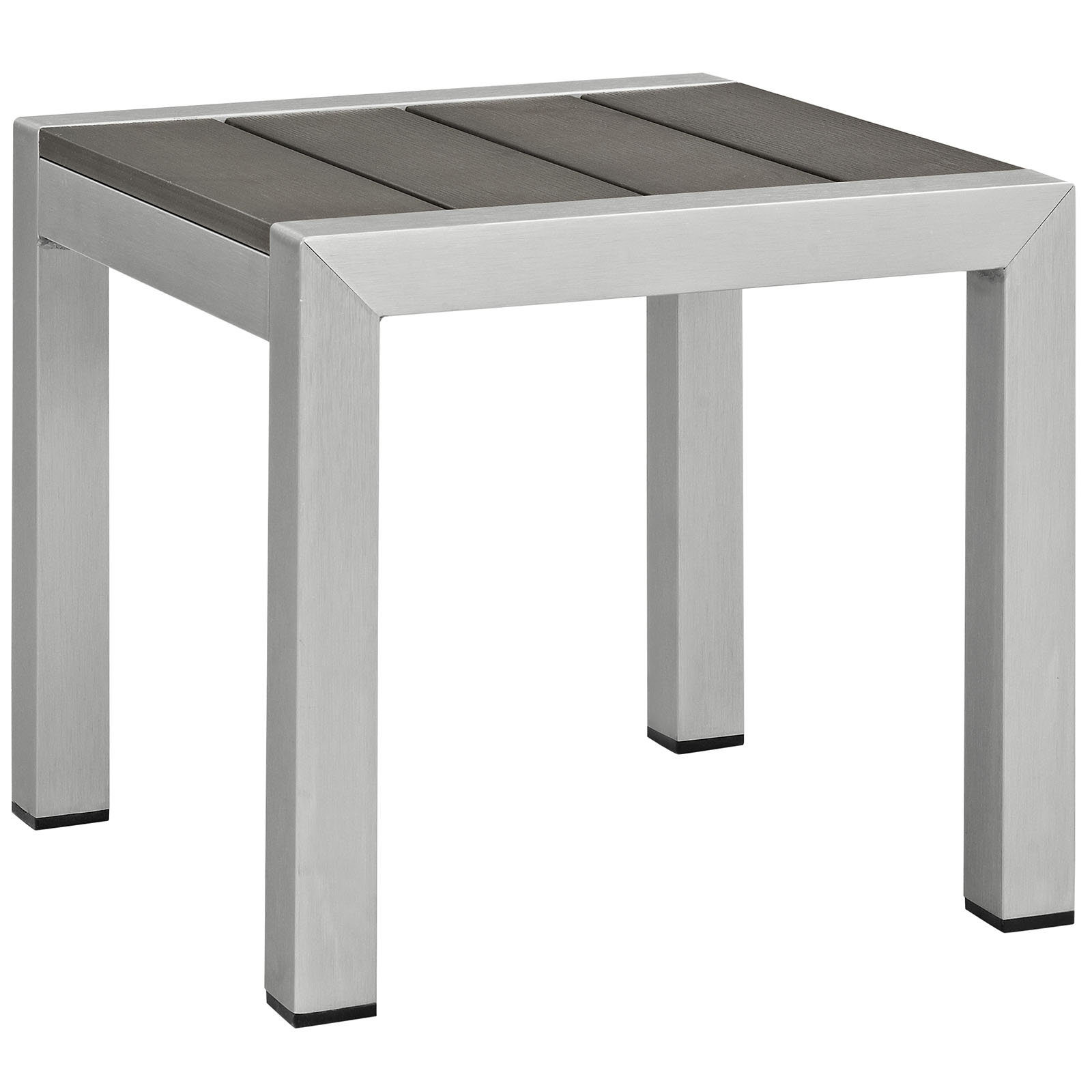 Modway Beach Outdoor Patio Aluminum Side Table & Reviews | Wayfair