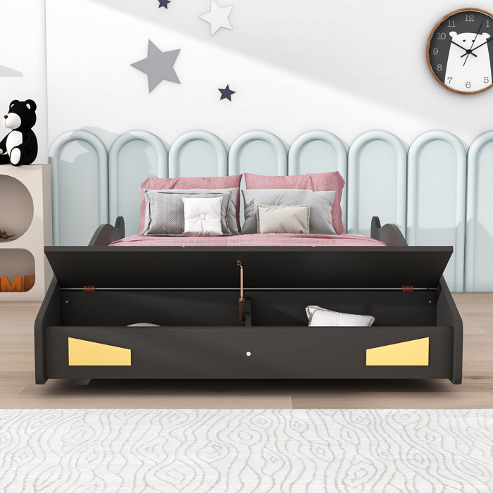 Zoomie Kids Akkie Platform Storage Bed | Wayfair