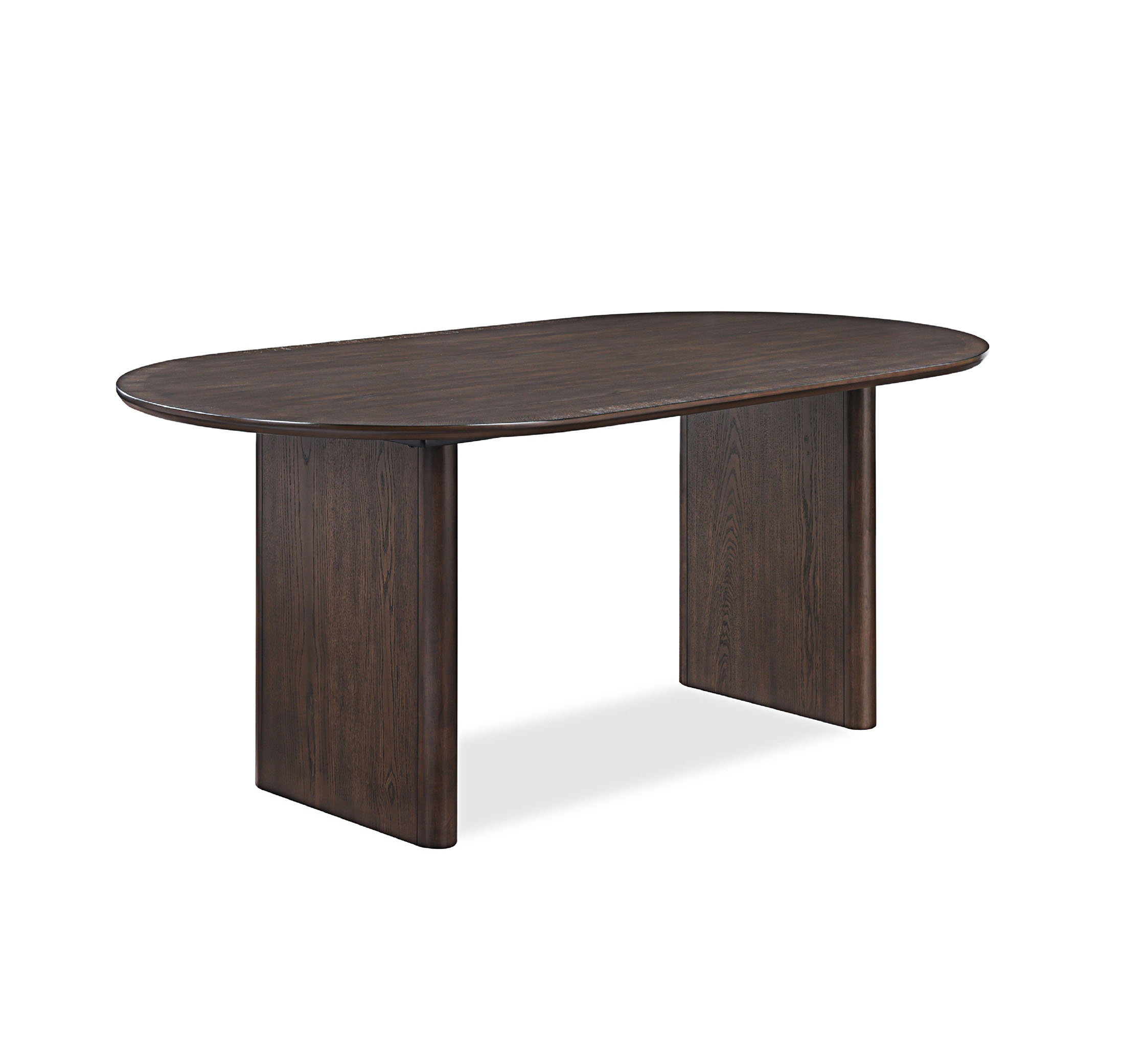Latitude Run® Mid-Century Modern Oval Dining Table | Wayfair
