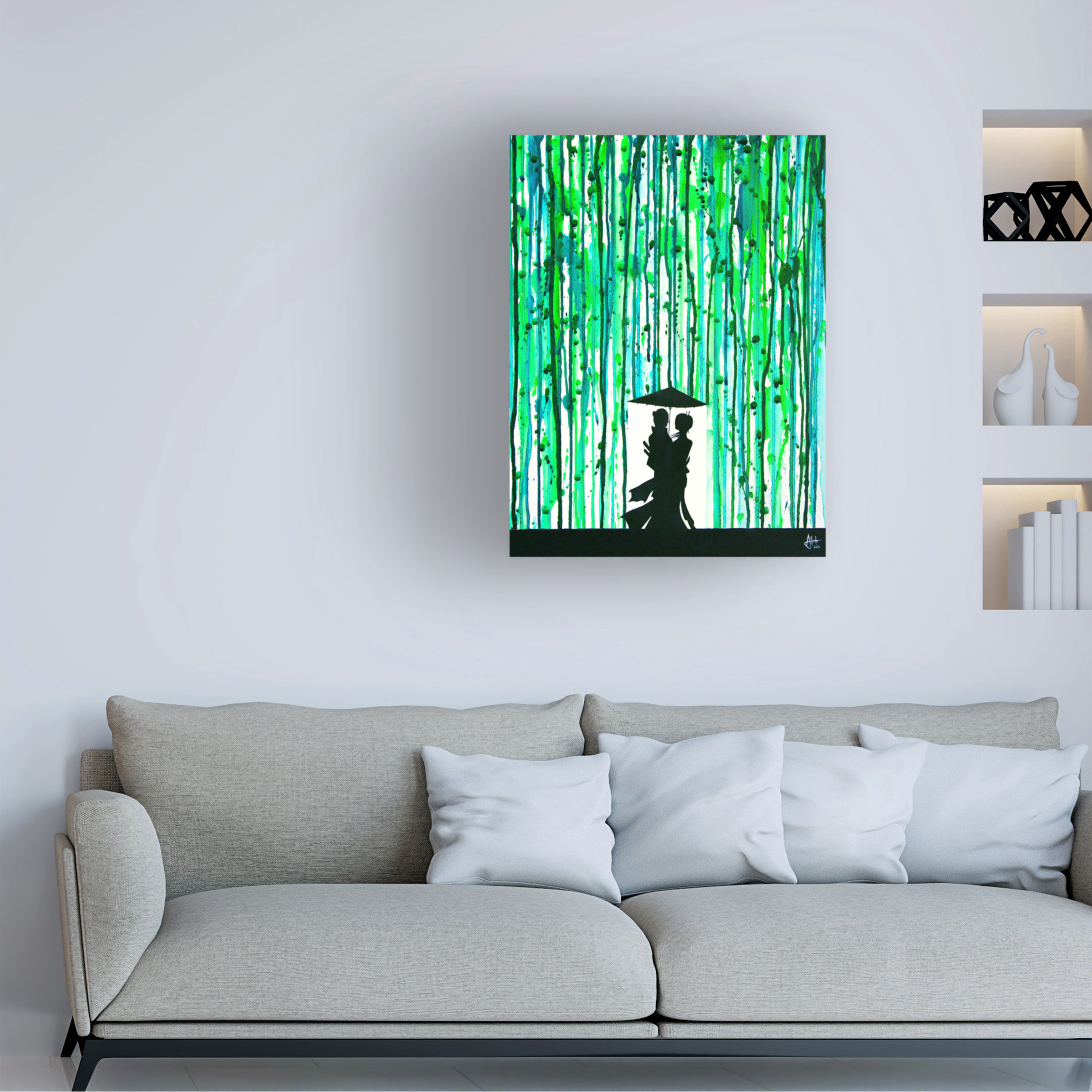 Winston Porter Marc Allante The Emerald Grove Canvas Art | Wayfair