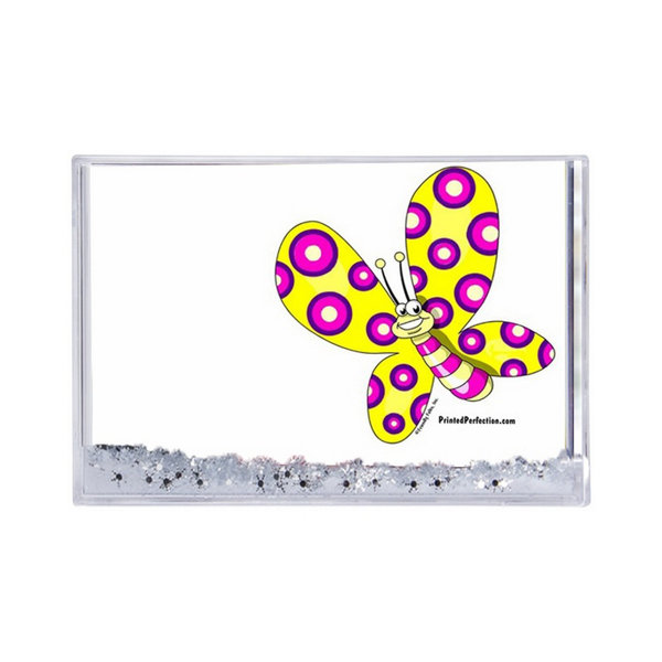 Printed Perfection Personalized Butterfly Snow Globe Frame Gift | Wayfair