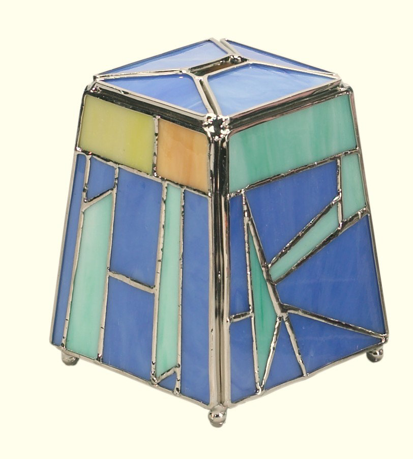 Israel Giftware Design Art Glass Tzedakah Box | Wayfair