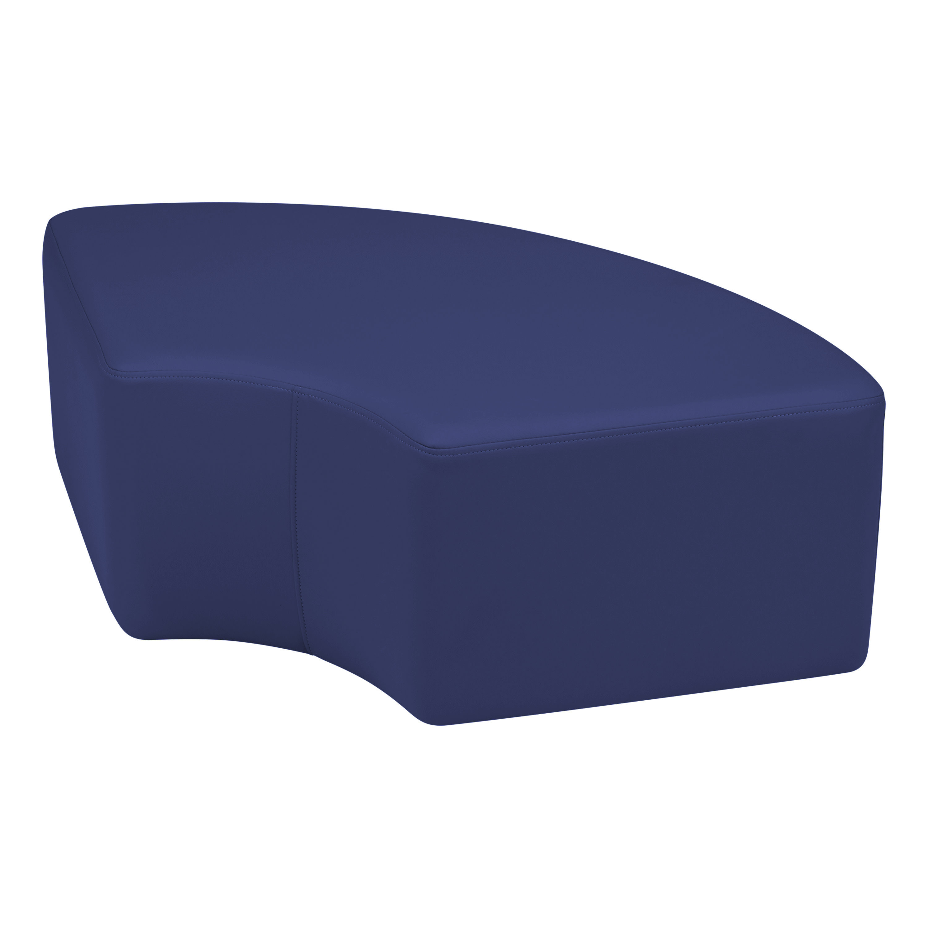 Factory Direct Partners Pro Series Upholstered Quarter Circle Ottoman ...