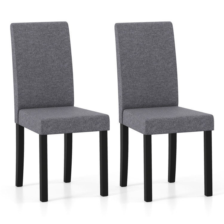 Latitude Run® Set of 2 Dining Chair Mid-Century Modern Fabric ...