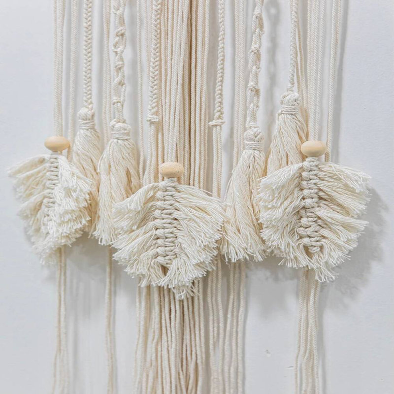 Dakota Fields Cotton Tree Of Life Wall Hanging | Wayfair