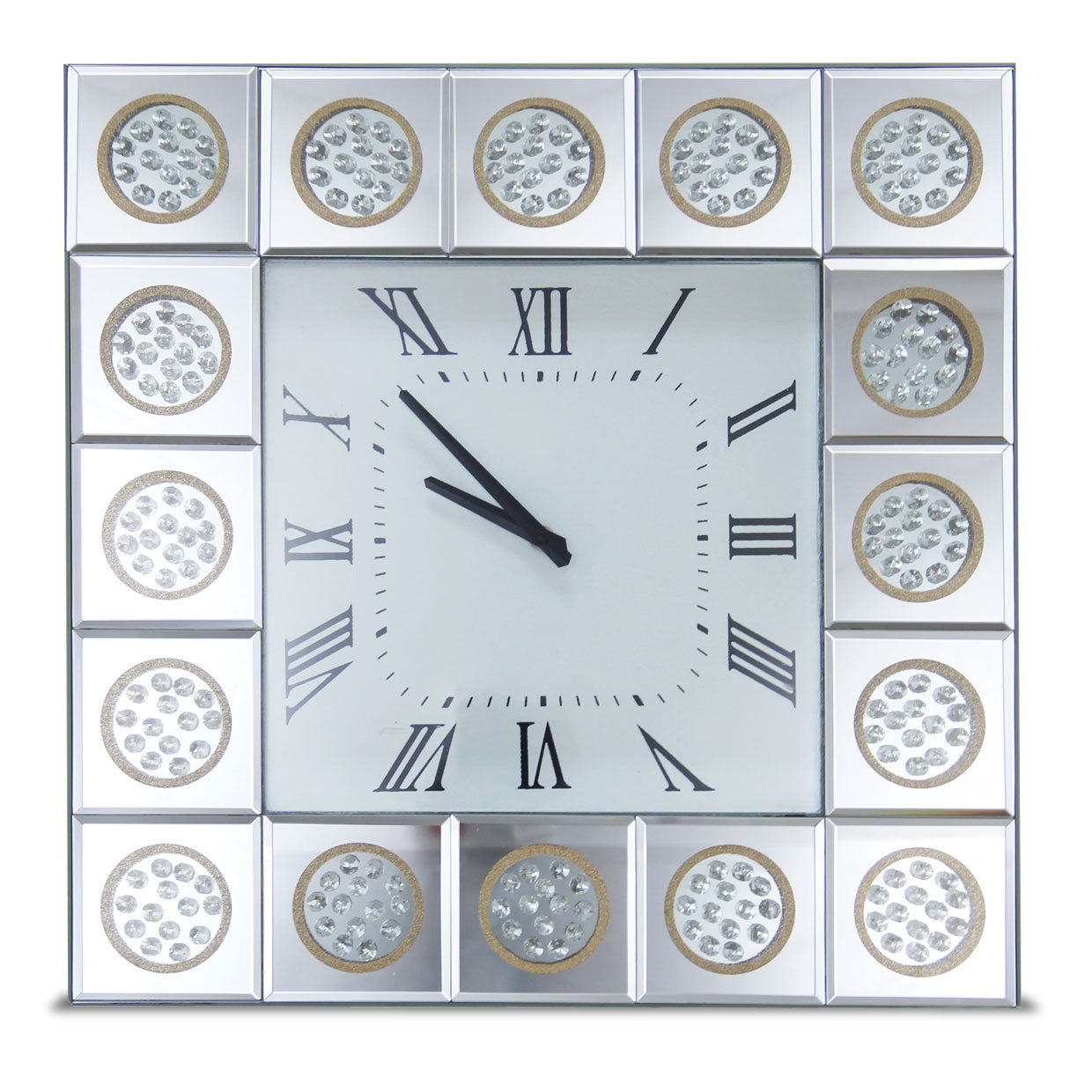 Michael Amini Montreal Wall Clock | Wayfair
