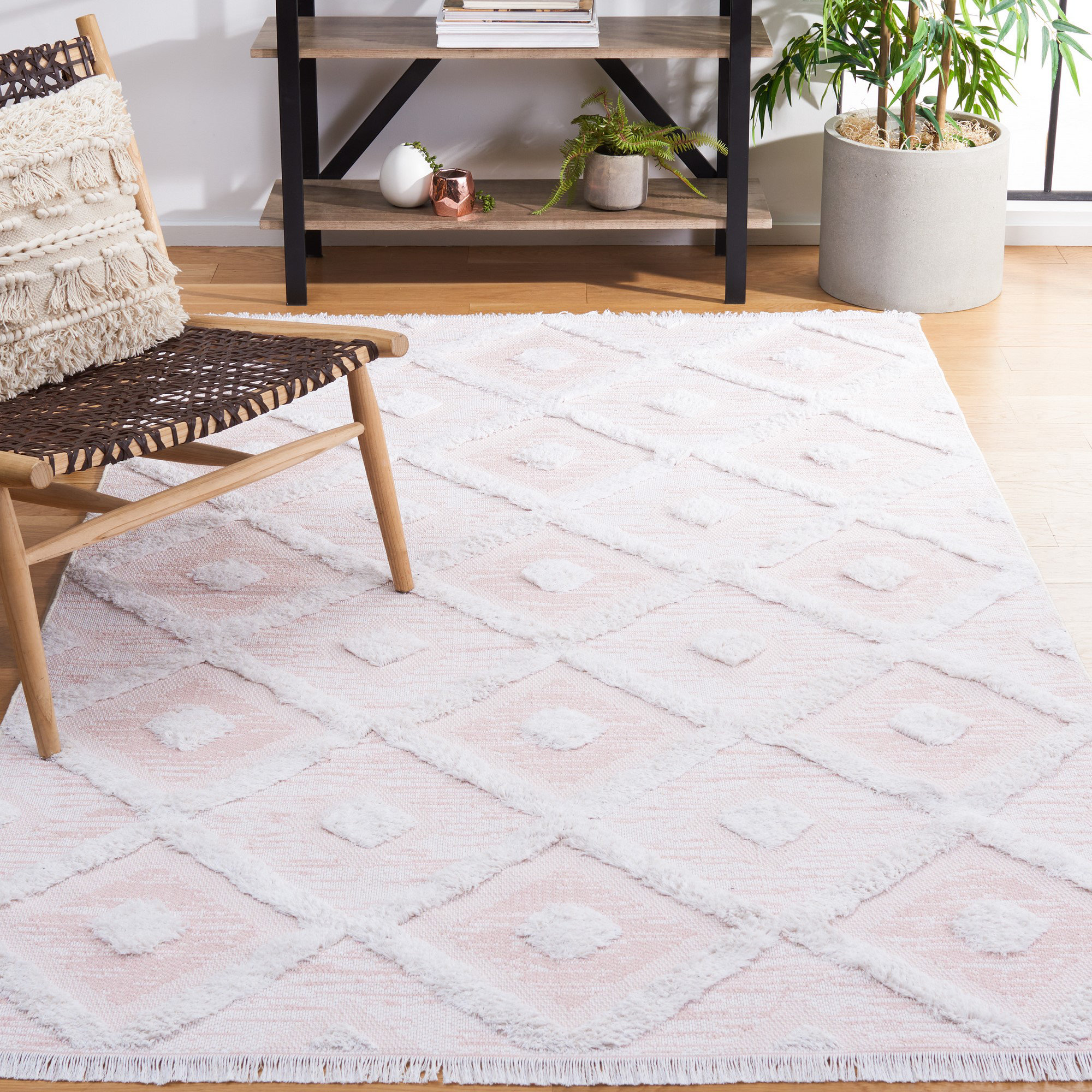 Foundry Select Belniak Performance Geometric Rug | Wayfair