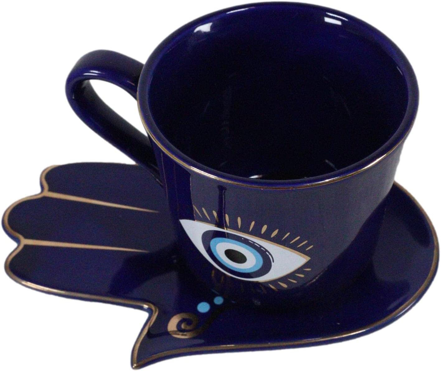 Bungalow Rose Wicca Occult Evil Eye of Providence with Hamsa Chirology ...