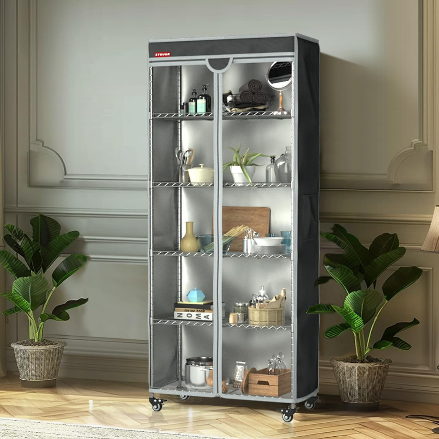 BY Family Heavy Duty Waterproof Shelf Cover With Transparent Front ...