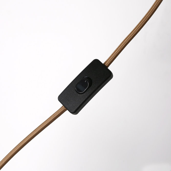 Bay Isle Home Platres 1- Light Plug-in Hand-Woven Geometric Pendant ...