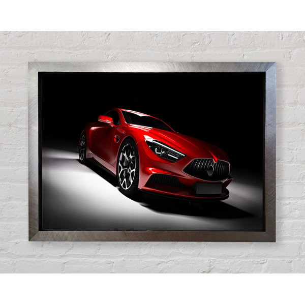 Bright Star Mean Looking Supercar - Single Picture Frame Print ...