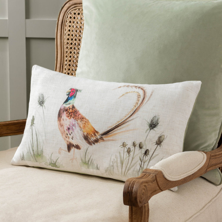 Brambly Cottage Whiteley Abstract Cream Rectangular Throw Cushion Cover ...