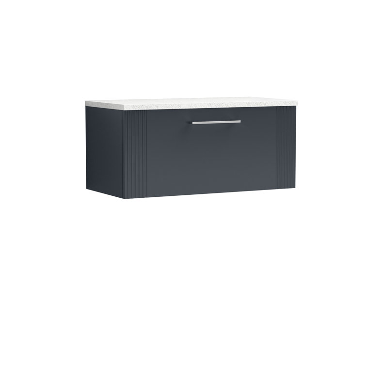Nuie Deco 800mm Wall Hung Single Vanity Unit | Wayfair.co.uk