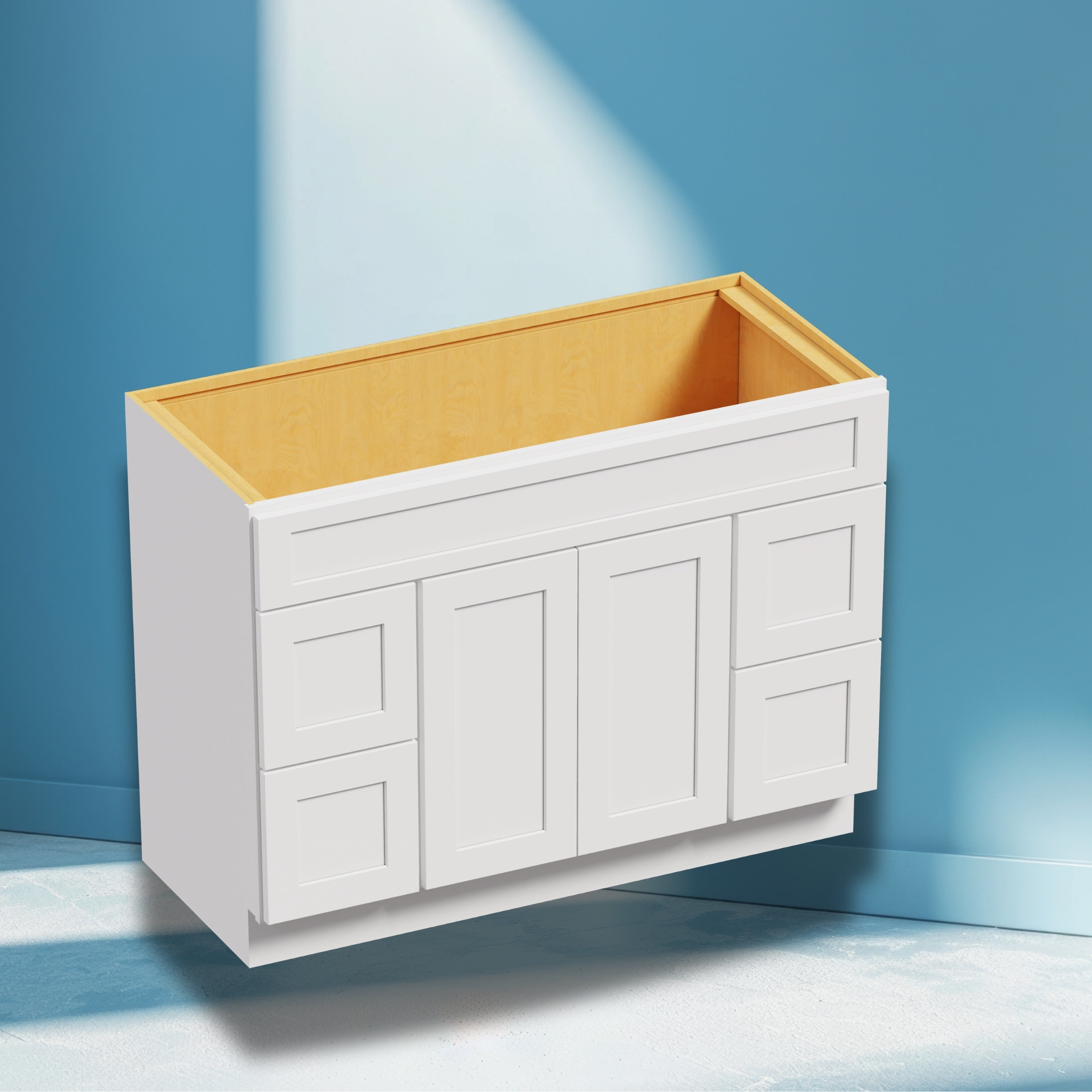 URBANCHIC Simply Urban 60'' Single Bathroom Vanity Base Only | Wayfair