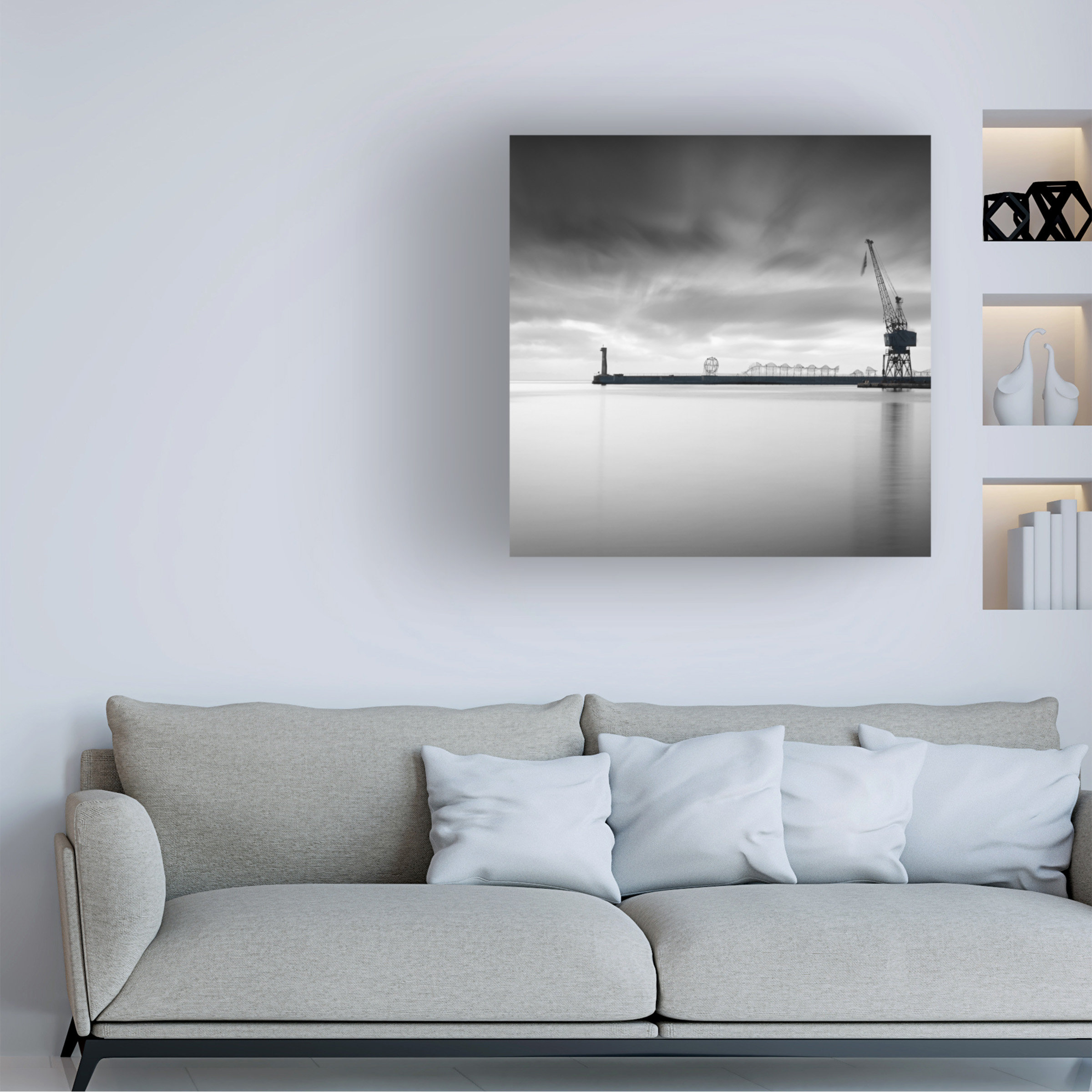 Ebern Designs Bolog George Digalakis By The Sea 037 Canvas Art | Wayfair