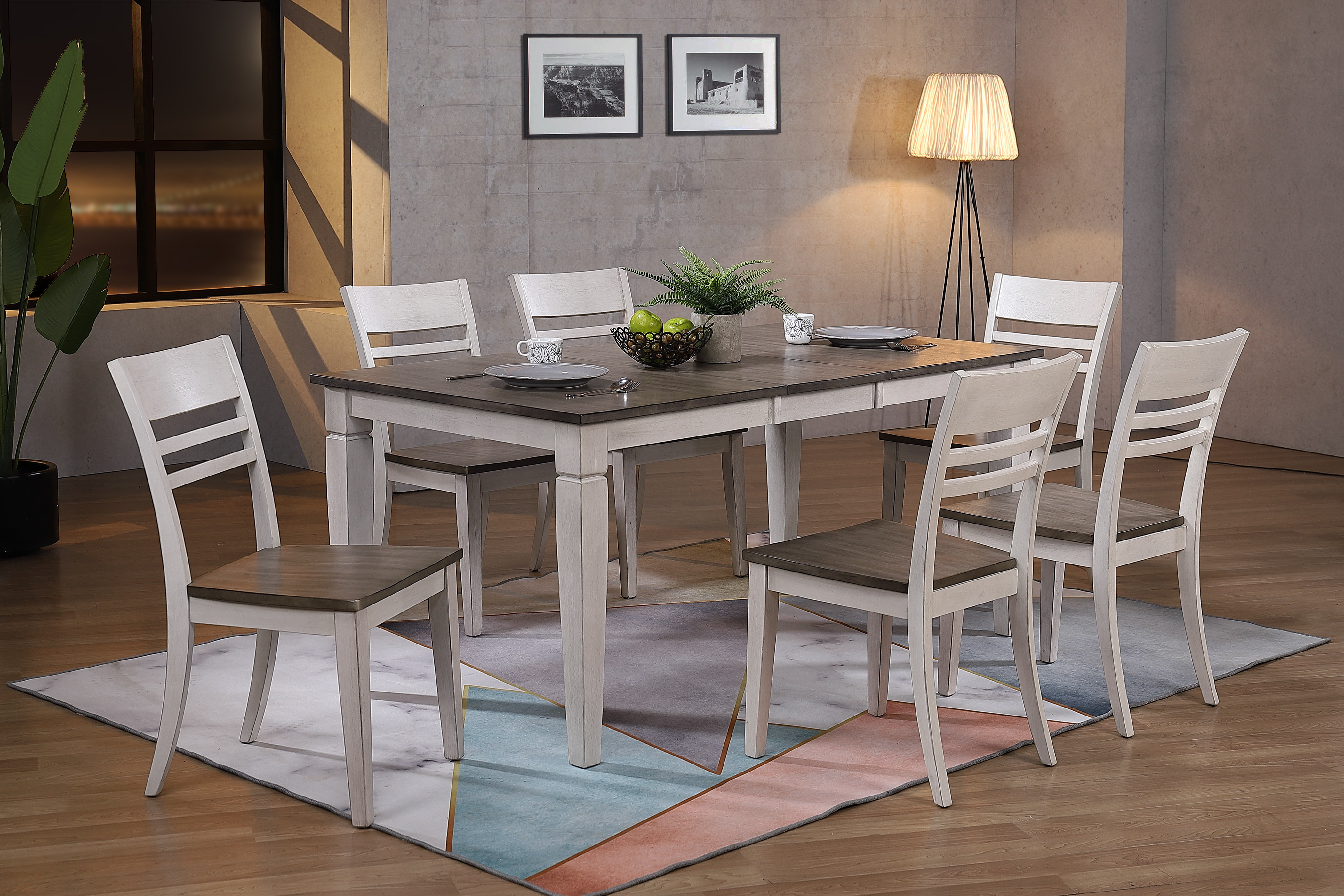 Gracie Oaks Corinna Butterfly Leaf Solid Wood Dining Set - Wayfair Canada