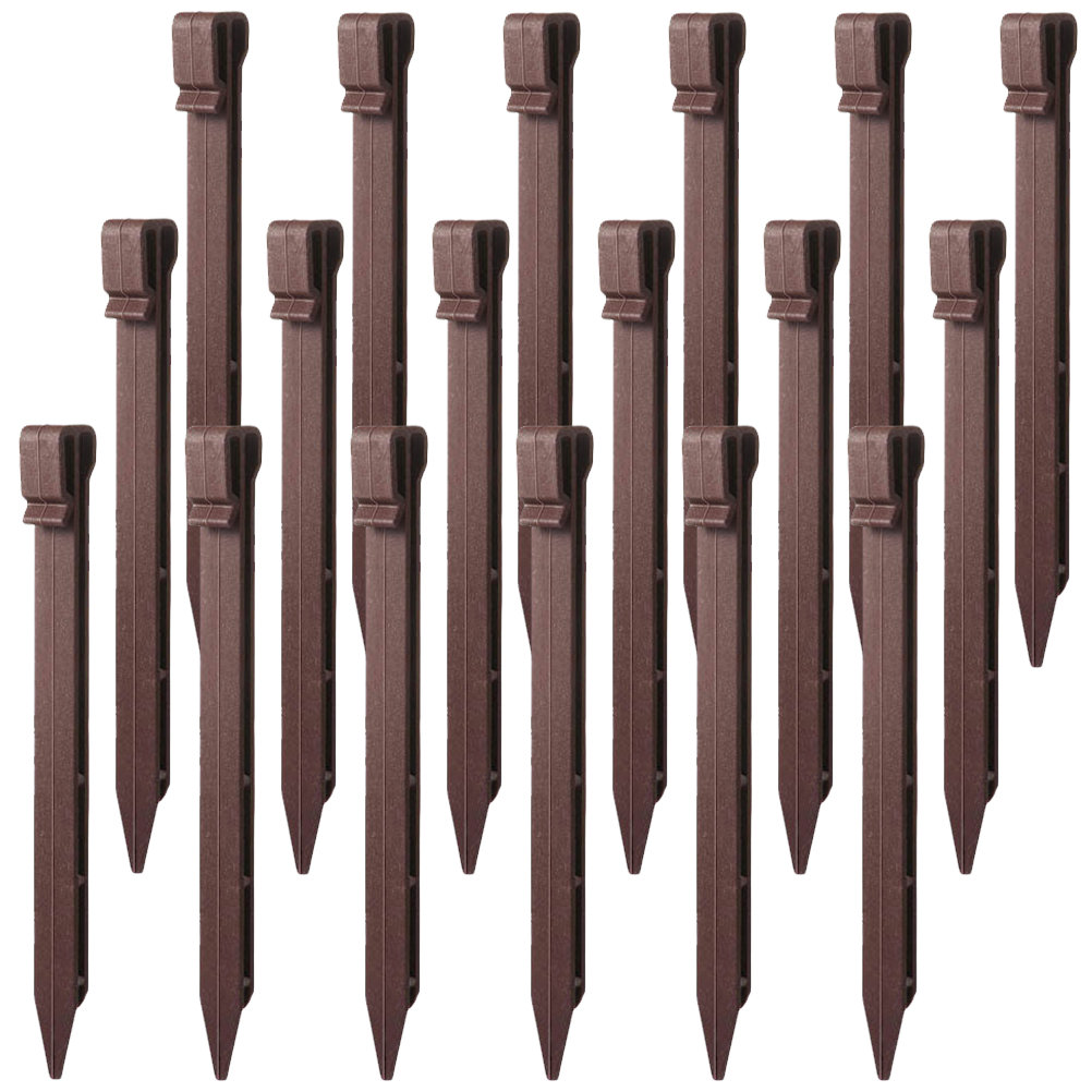 Ophelia & Co. 30Pcs Plastic Ground Stakes Garden Landscape Edging ...