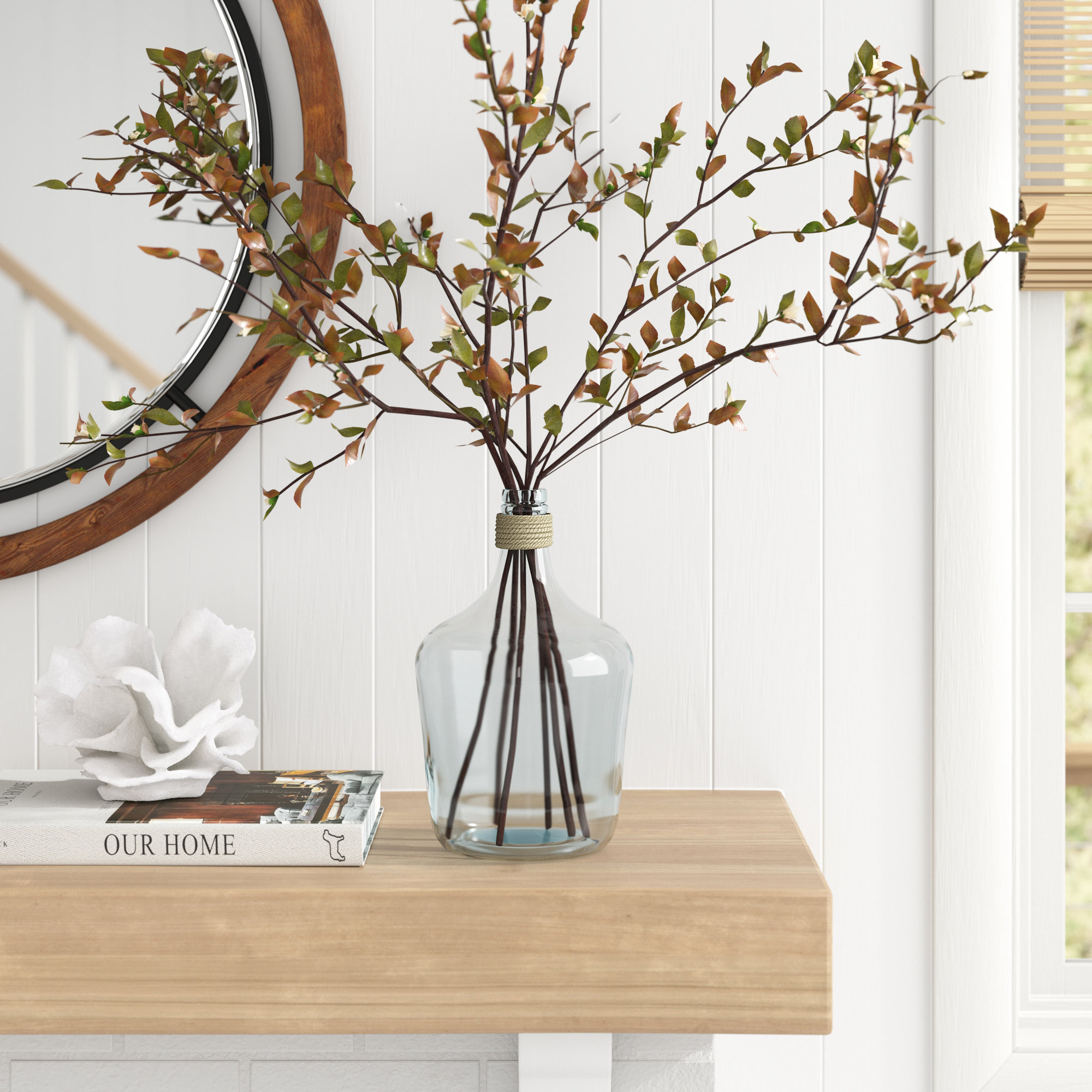 Sand & Stable™ Mansford Clear/Brown 11.81'' Glass Decorative Bottles & Reviews | Wayfair