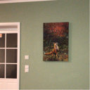 ClassicLiving Fox Fire by Iris Scott - Wrapped Canvas Art Prints ...