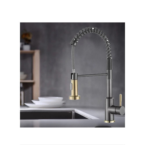AvaMalis A|M Aquea Pull Out Touch Kitchen Faucet | Wayfair