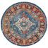 Charlton Home® Raabe Oriental Blue/Rose/Orange Area Rug & Reviews | Wayfair
