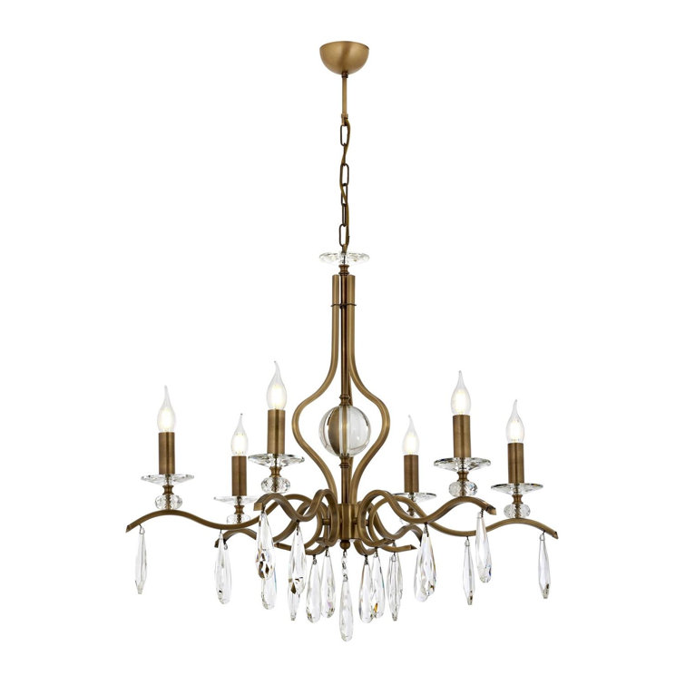 Mercer41 Demps 6 - Light Chandelier | Wayfair.co.uk