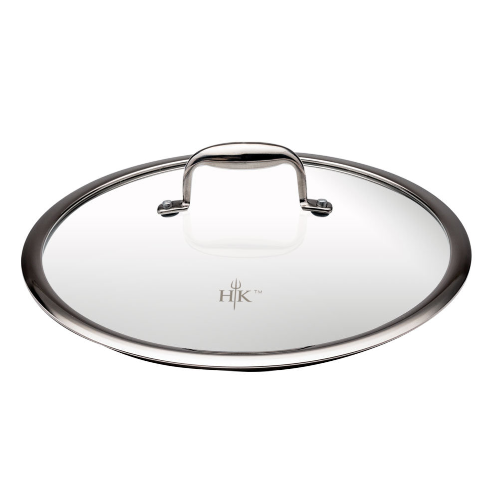 Hell's Kitchen Hell’s Kitchen Tempered Glass 8-Inch Fry Pan Lid ...