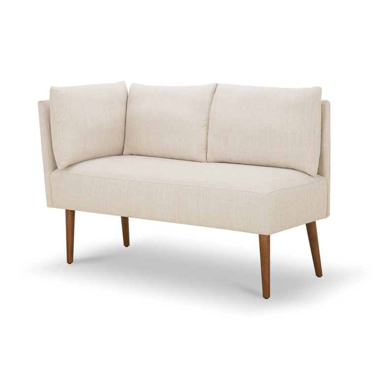 George Oliver Nalaya Polyester Upholstered Bench & Reviews | Wayfair