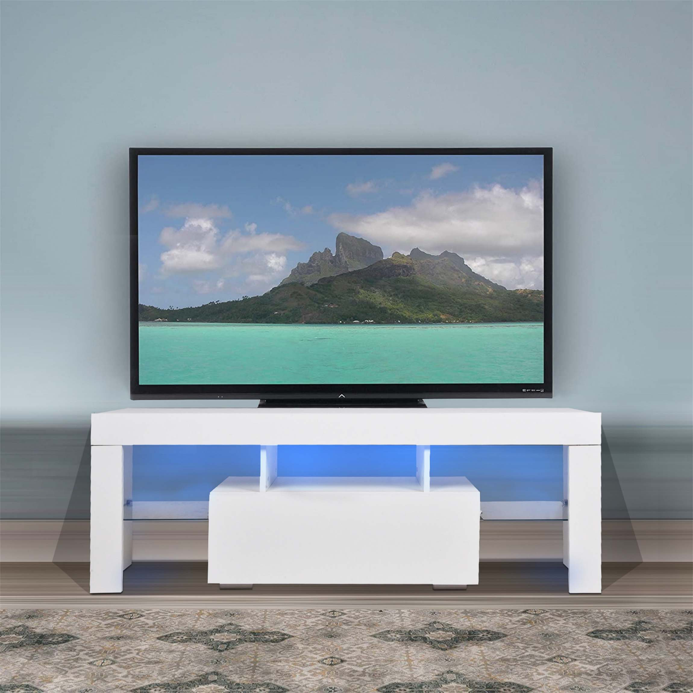Wrought Studio™ Manufactured Wood TV Stand | Wayfair