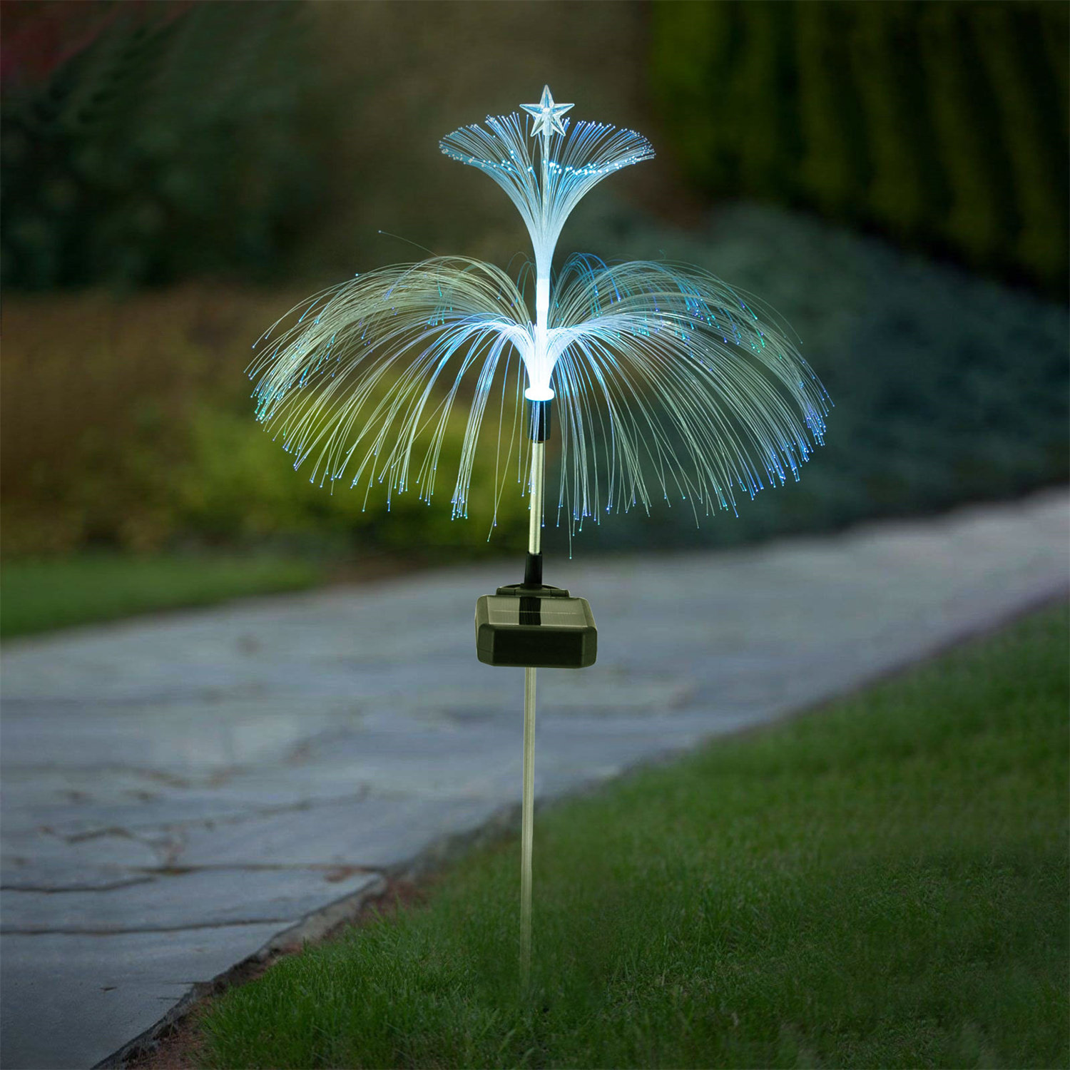 YINXIER Solar Powered Pathway Light | Wayfair
