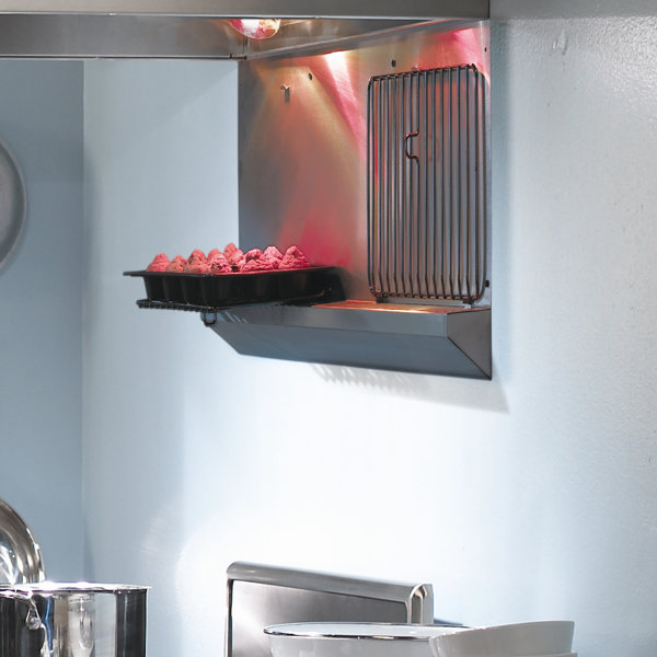 Vent-A-Hood Warming Shelf Range Hood | Wayfair