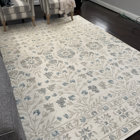 One Allium Way® Mcclelland Floral Hand-Hooked Wool Ivory Area Rug ...