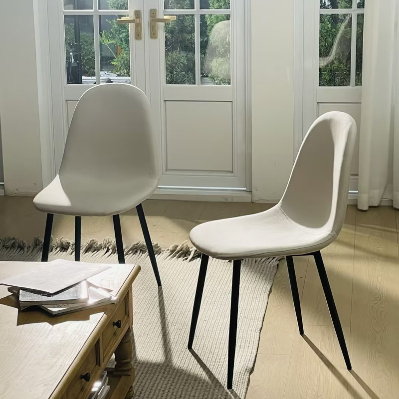 George Oliver Vintage Upholstered Side Chairs Mid-Century Modern Dining ...