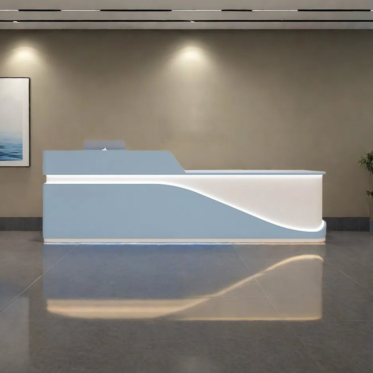 NBNKK Reception desk Writing Desk, Computer Desk, Executive Desks ...