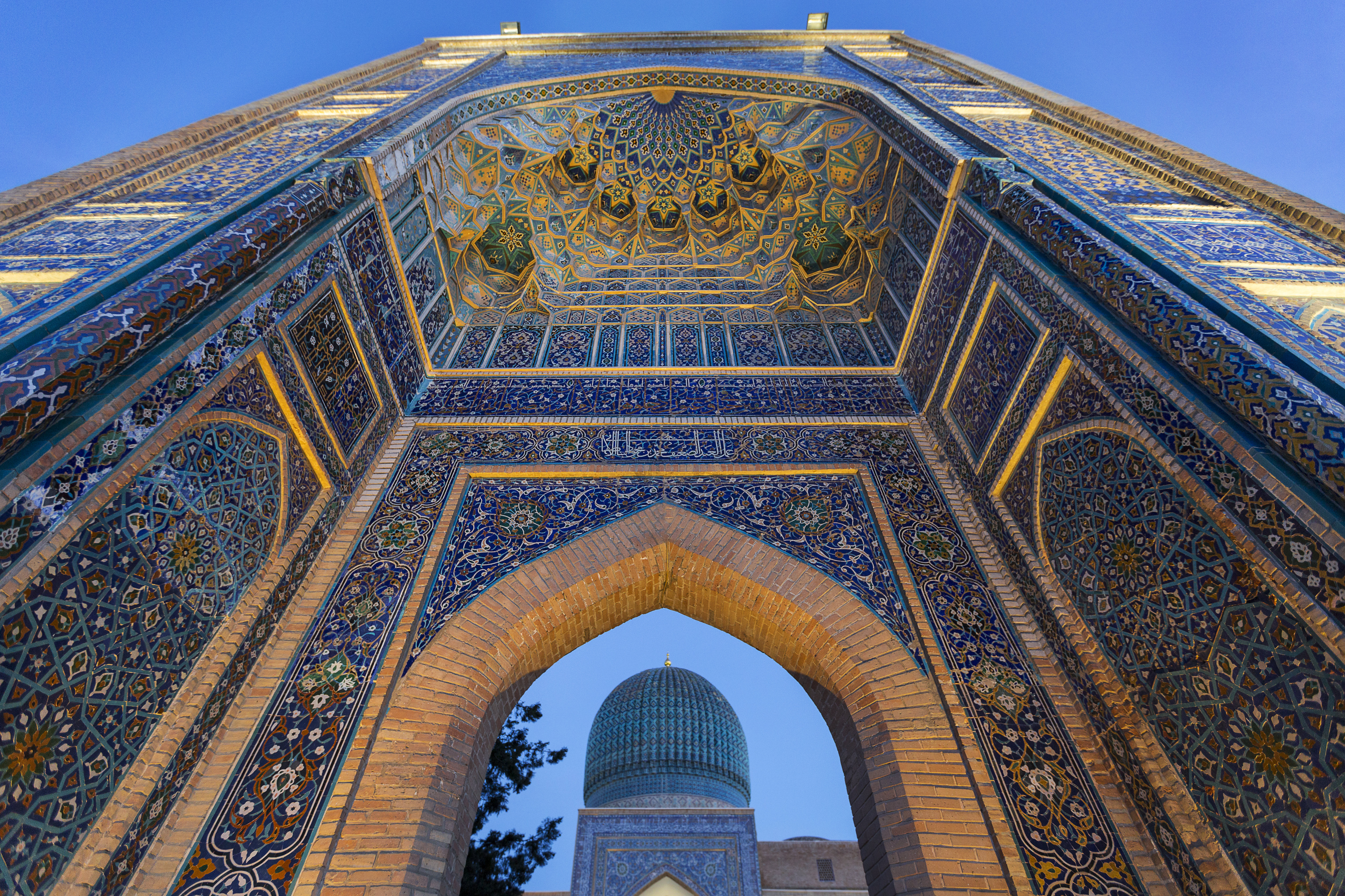 17 Stories Outer Gate of the Mausoleum of Tamerlane by Ozbalci ...