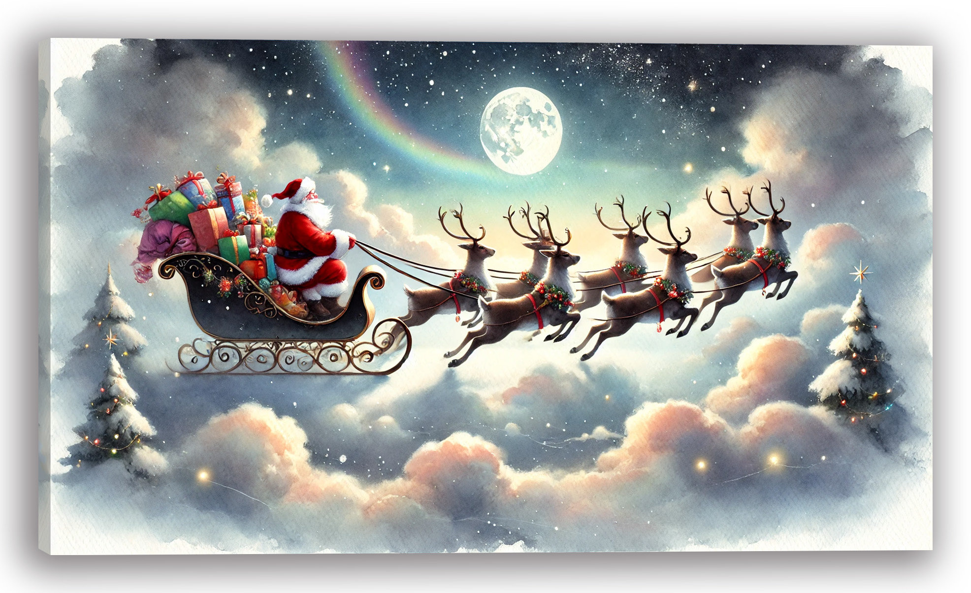 Astoria Grand Santa's Midnight Journey: Magical Reindeer Flight Wrapped ...