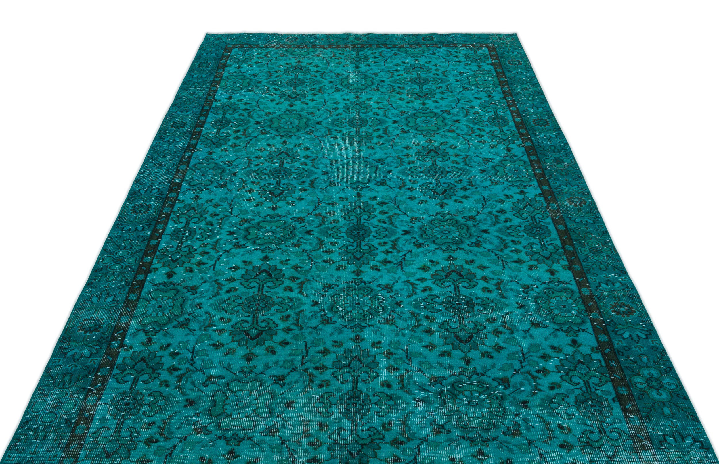 Aegean House Turquoise Vintage Wool Handmade Area Rug - Wayfair Canada