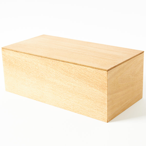 zarify Standard Beech Box | Wayfair.co.uk