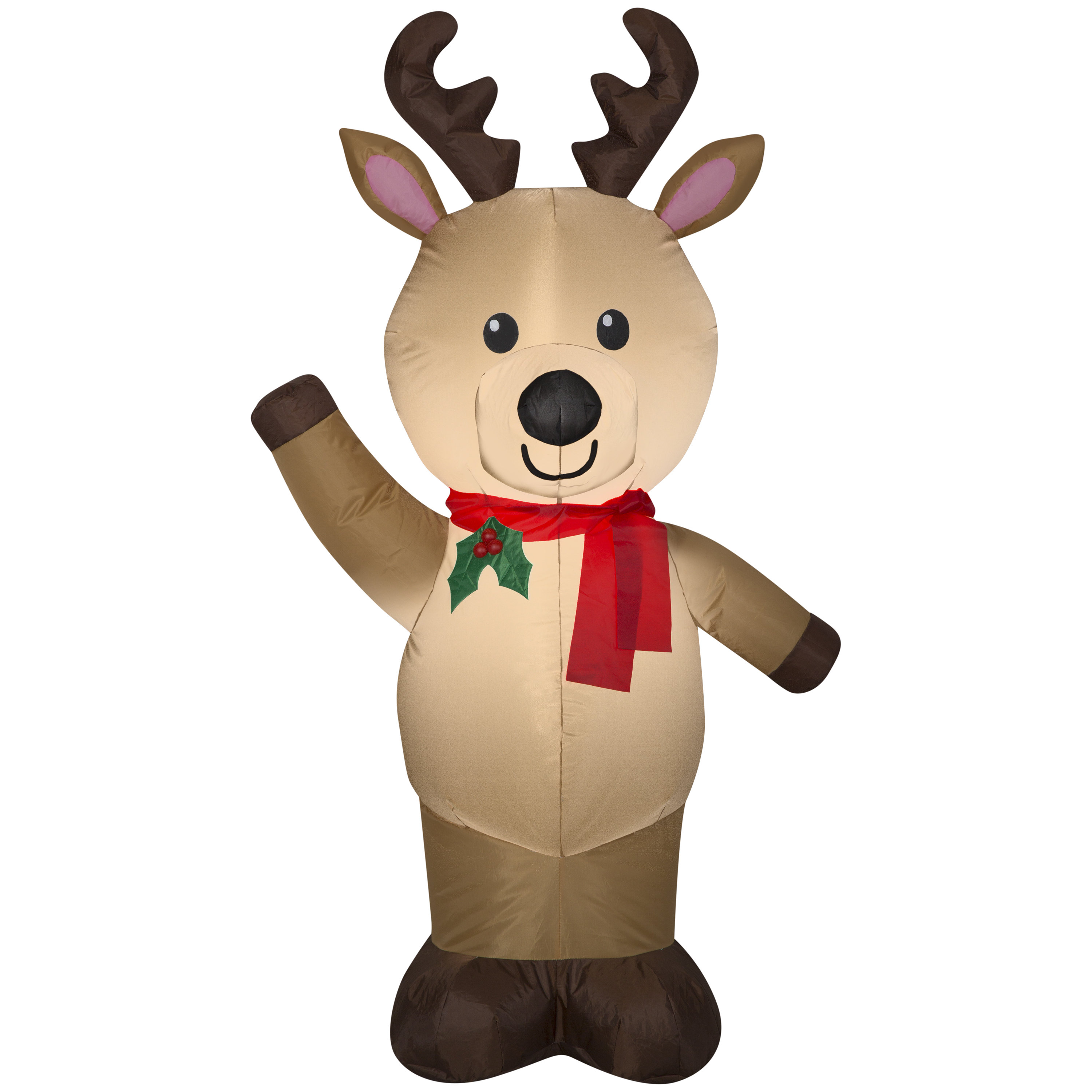 Gemmy Industries Christmas Inflatable Reindeer | Wayfair