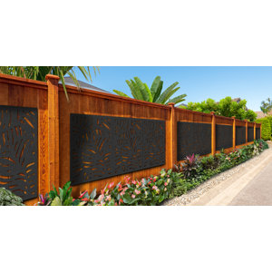 OUTDECO 4 ft. H x 3 ft. W Wood Privacy Screen & Reviews | Wayfair