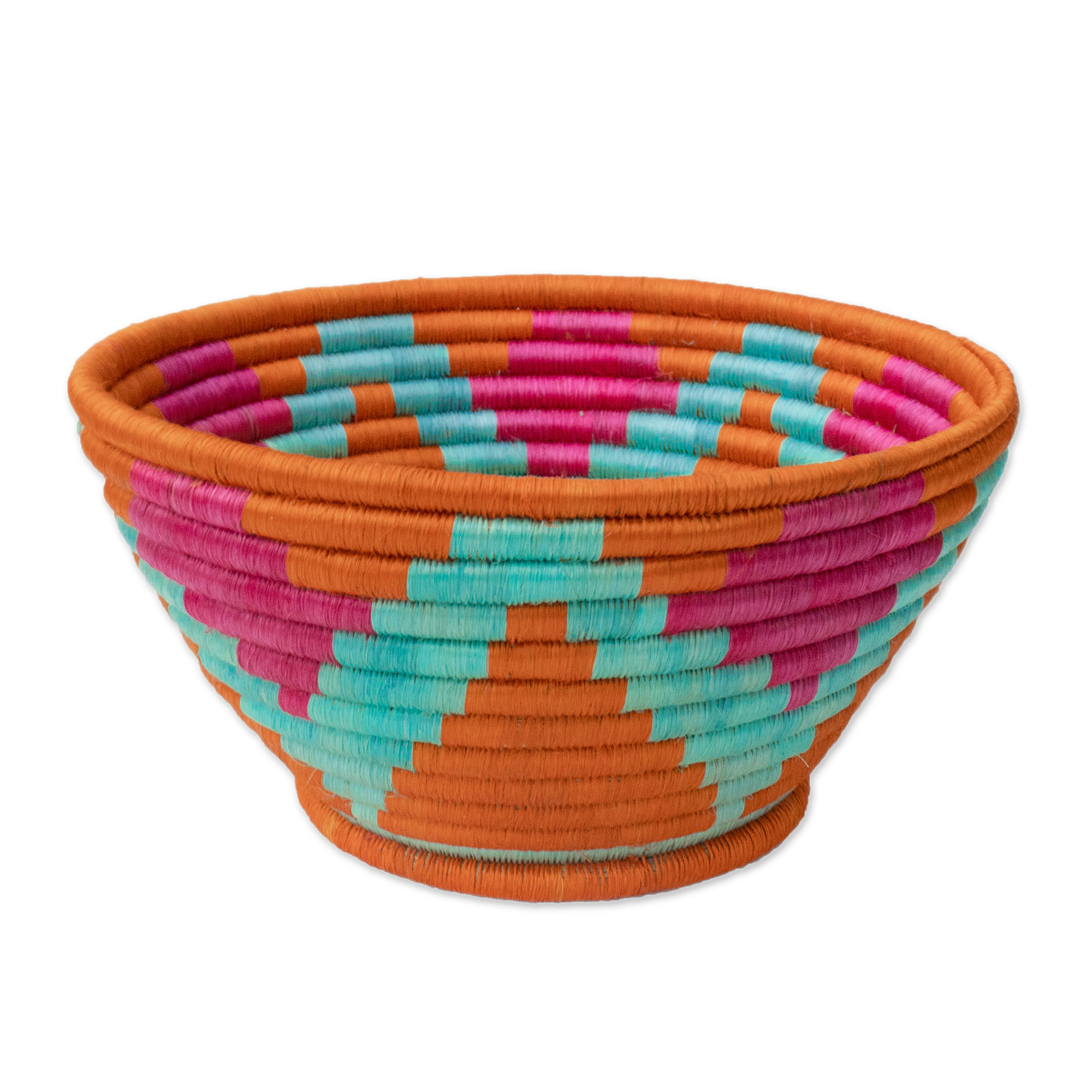 Dakota Fields Handmade Sunrise Bowl Natural Fiber Bowl | Wayfair