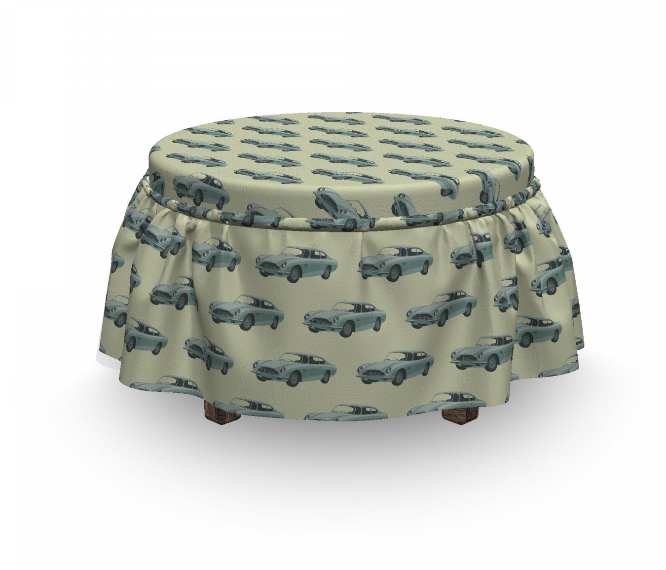 East Urban Home Sports Car Ottoman Slipcover | Wayfair