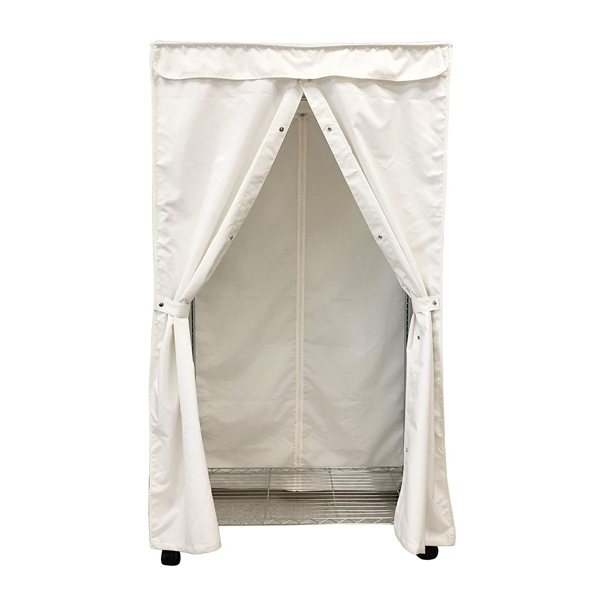 Rebrilliant Arlen 36" W Portable Garment Rack Cover | Wayfair