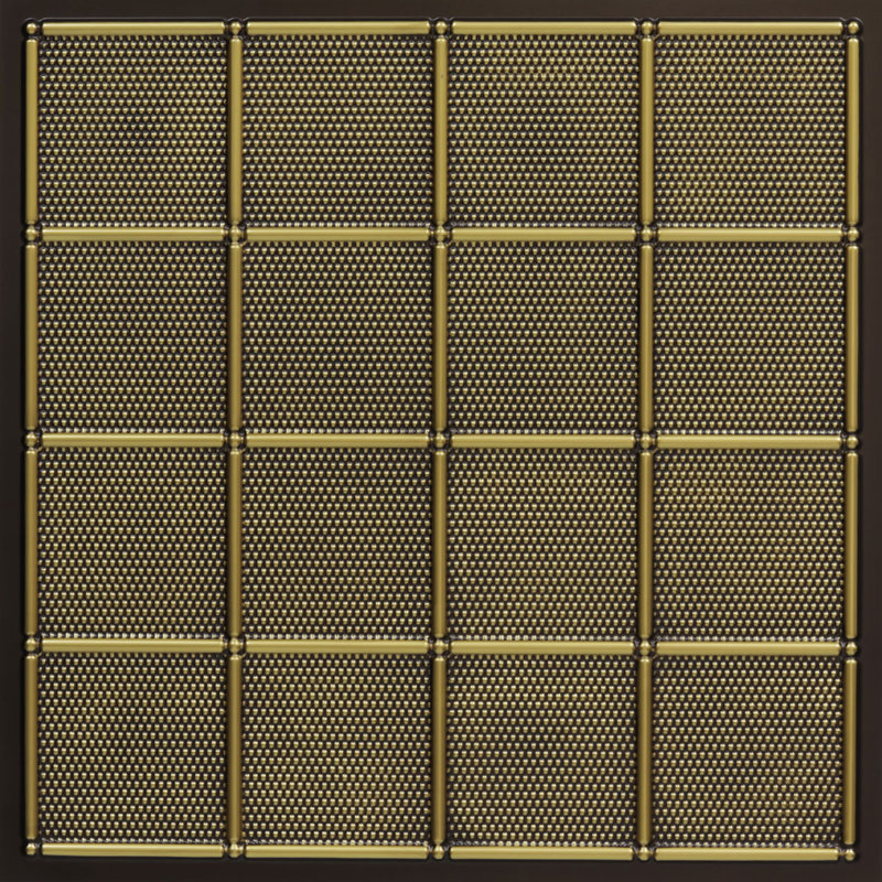 FromPlainToBeautifulInHours Soho 2 Ft. x 2 Ft. Drop-in PVC Ceiling Tile ...