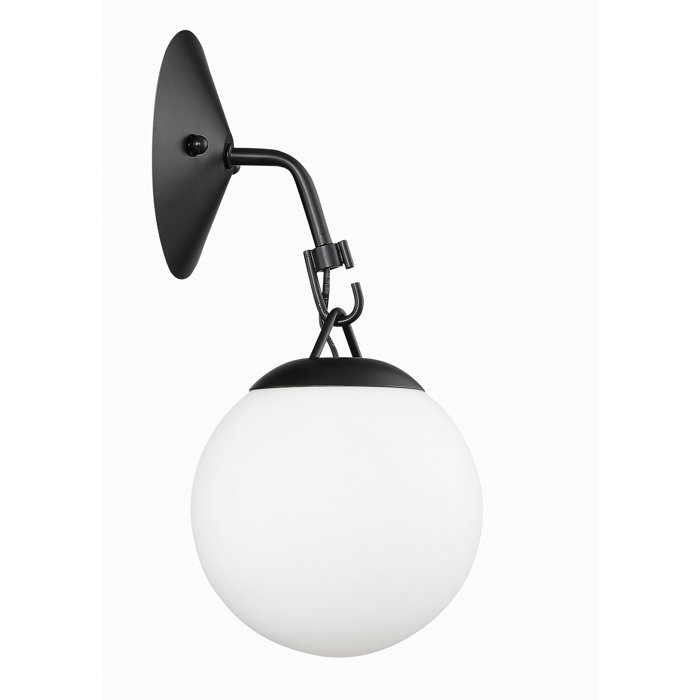 George Oliver Ison Armed Sconce & Reviews | Wayfair